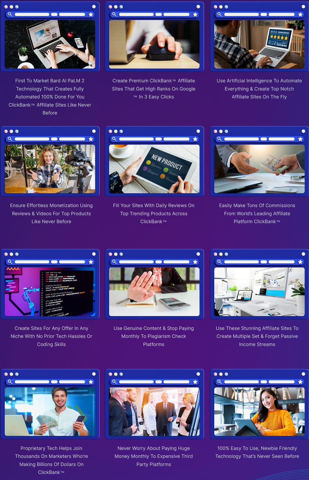 Click AI Bank Review : AI-Powered ClickBank Affiliate Site Creation ...